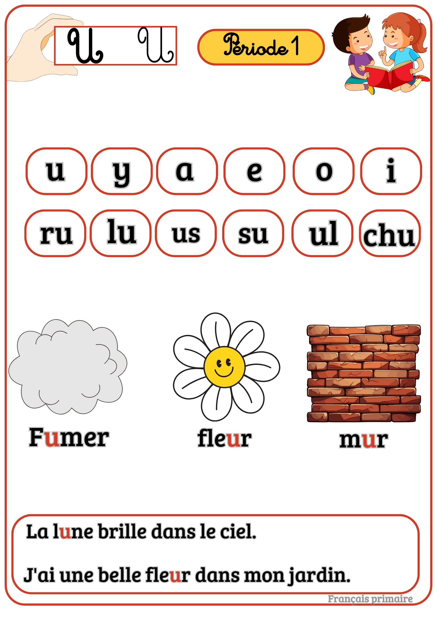 Apprendre et réviser les sons en français - Françaisprimaire.com