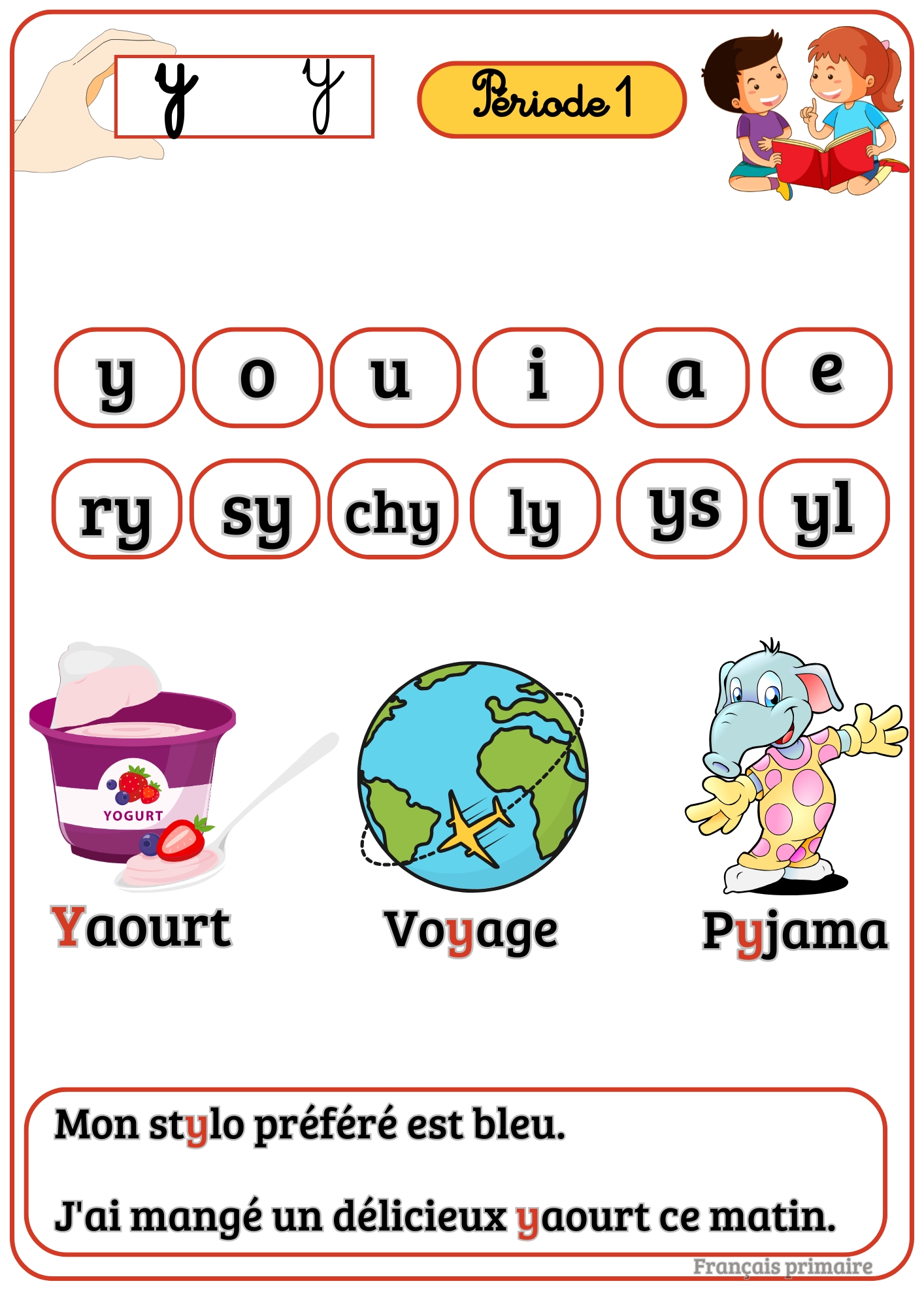 Apprendre et réviser les sons en français - Françaisprimaire.com