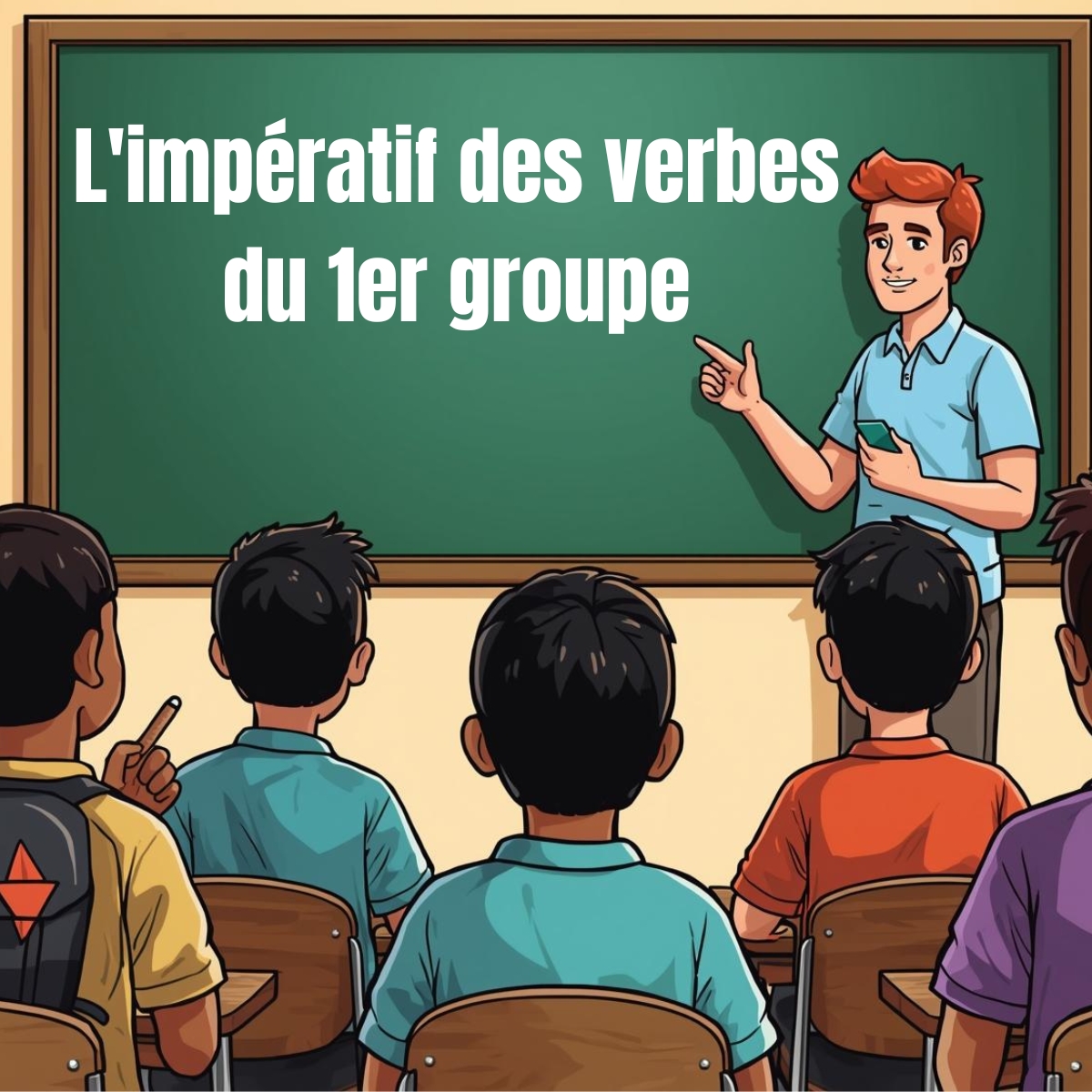 L’impératif des verbes du 1er groupe - Françaisprimaire.com